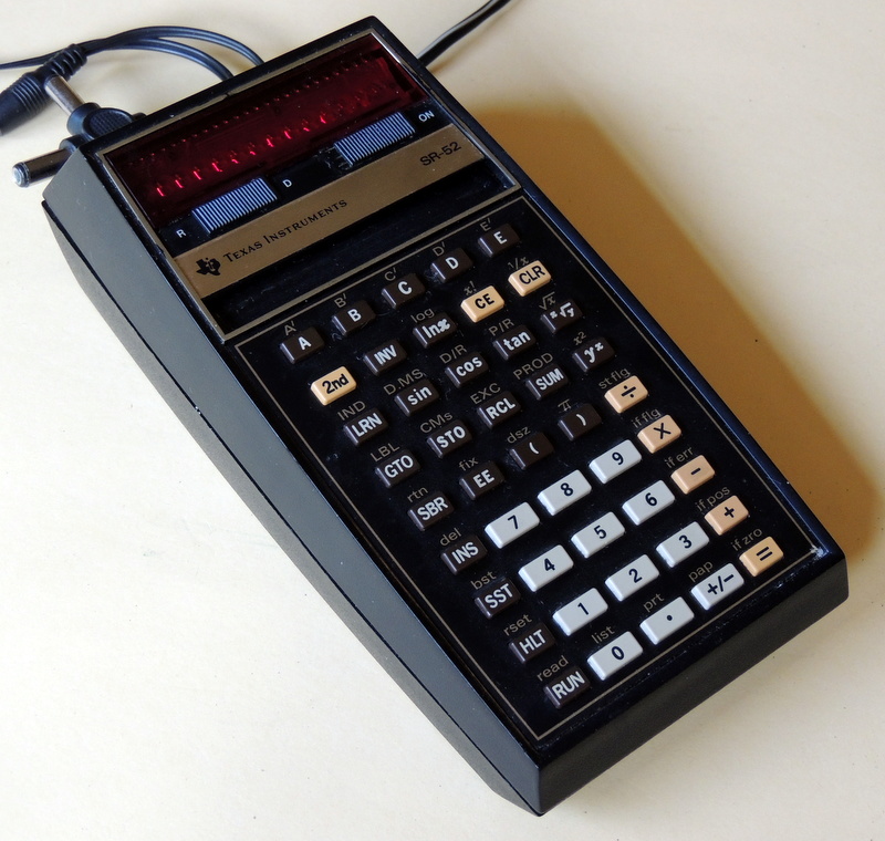 calculator museum texas instruments TI SR-52 calculator museum texas instruments TI SR-52